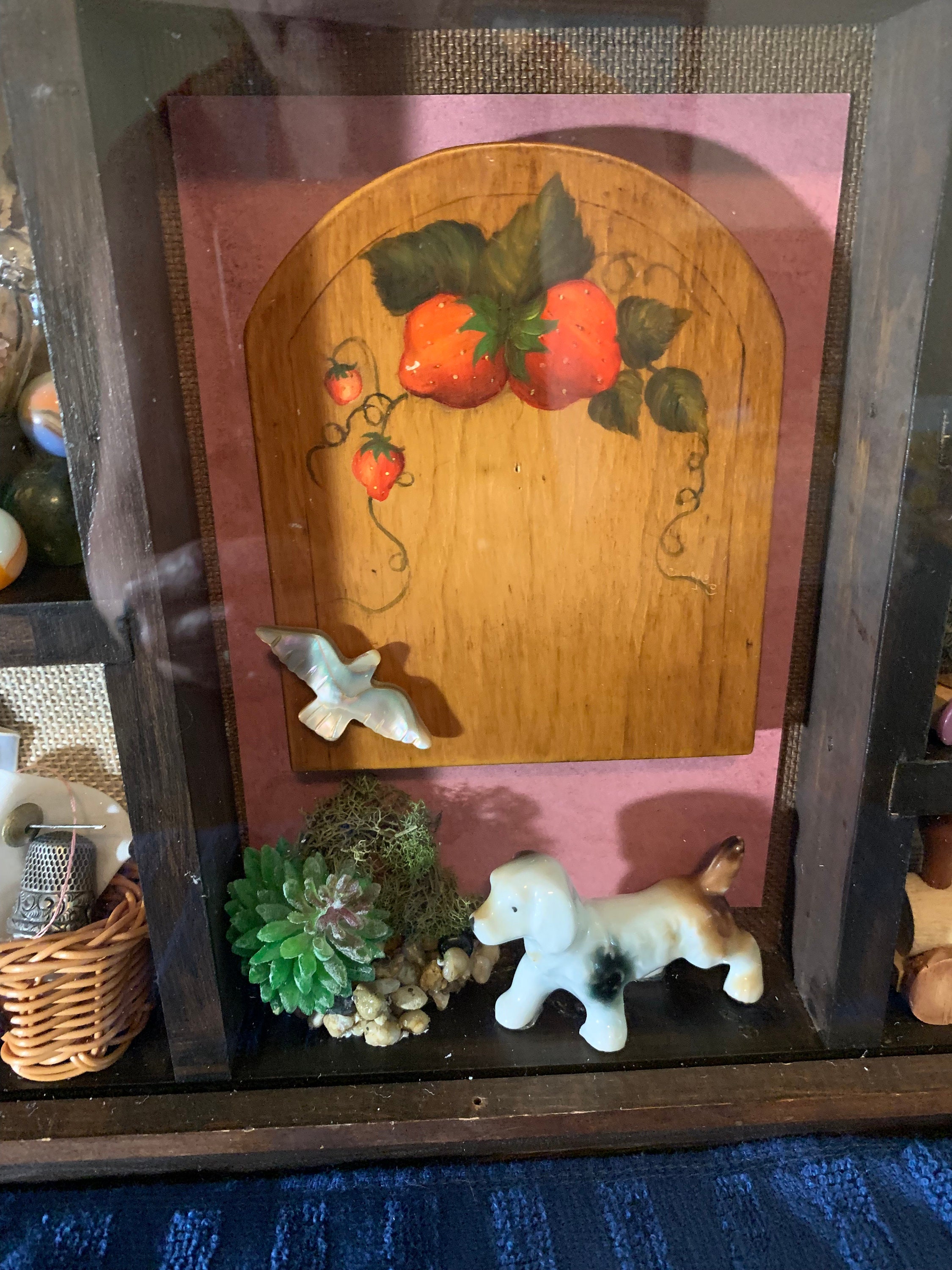 13x15 Vintage Life in the Country Shadow Box One-of-a-kind Miniature ...