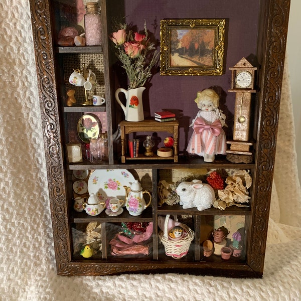 Vintage Shadow Box - Etsy