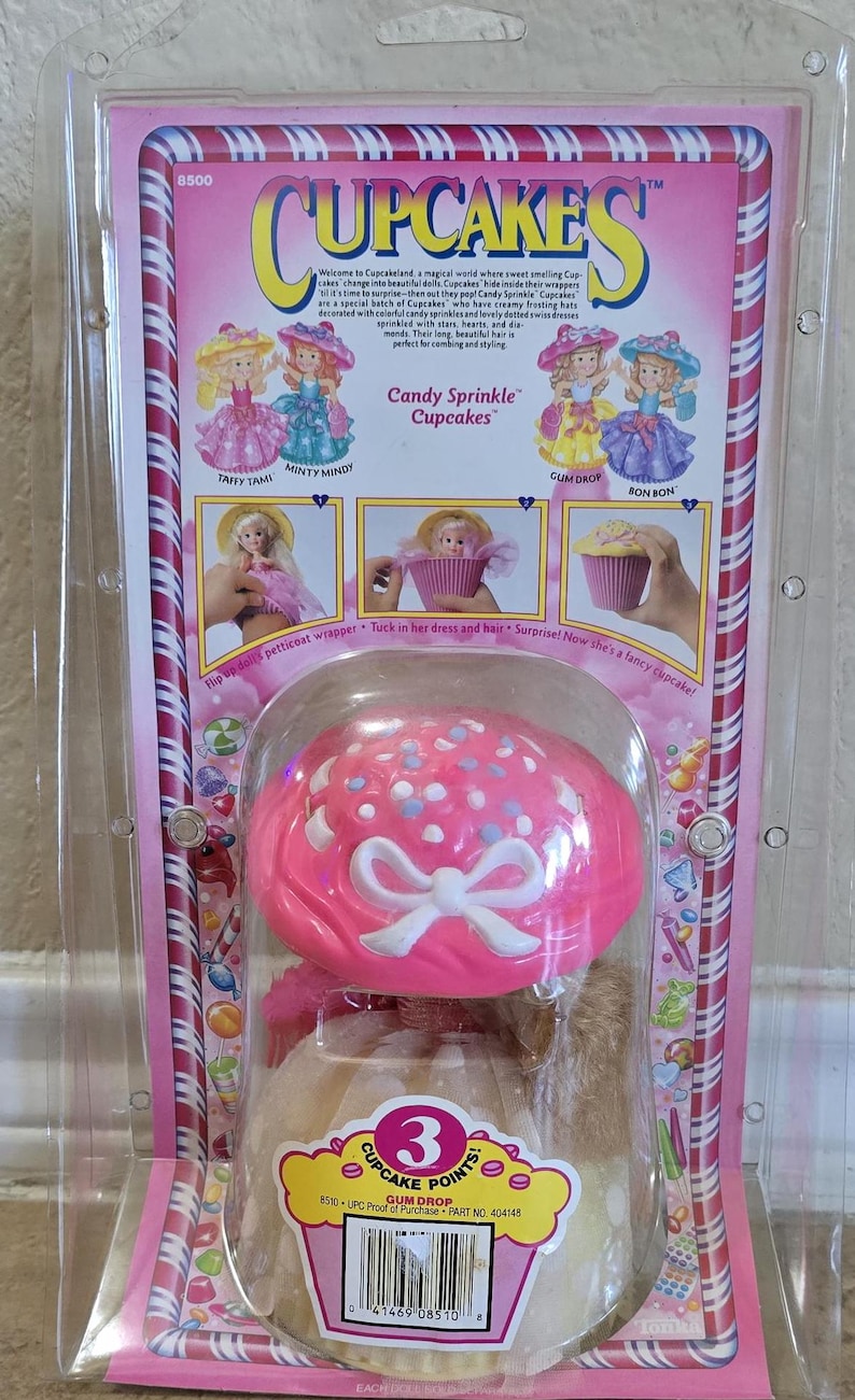 Vintage Tonka Candy Sprinkles Gum Drop Cupcake Doll - Etsy