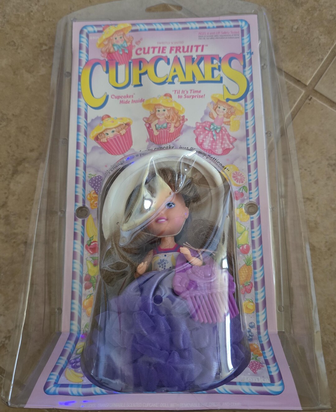 Vintage Tonka Cutie Fruiti Grape Suzette Cupcake Doll - Etsy