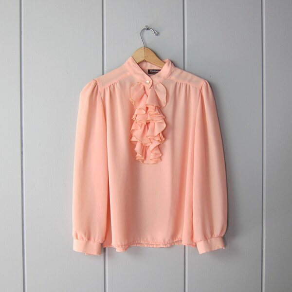 Sheer Pink Blouse - Etsy
