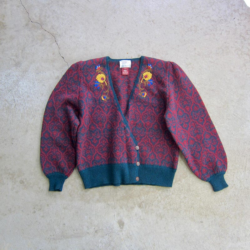 Embroidered Cardigans - Etsy