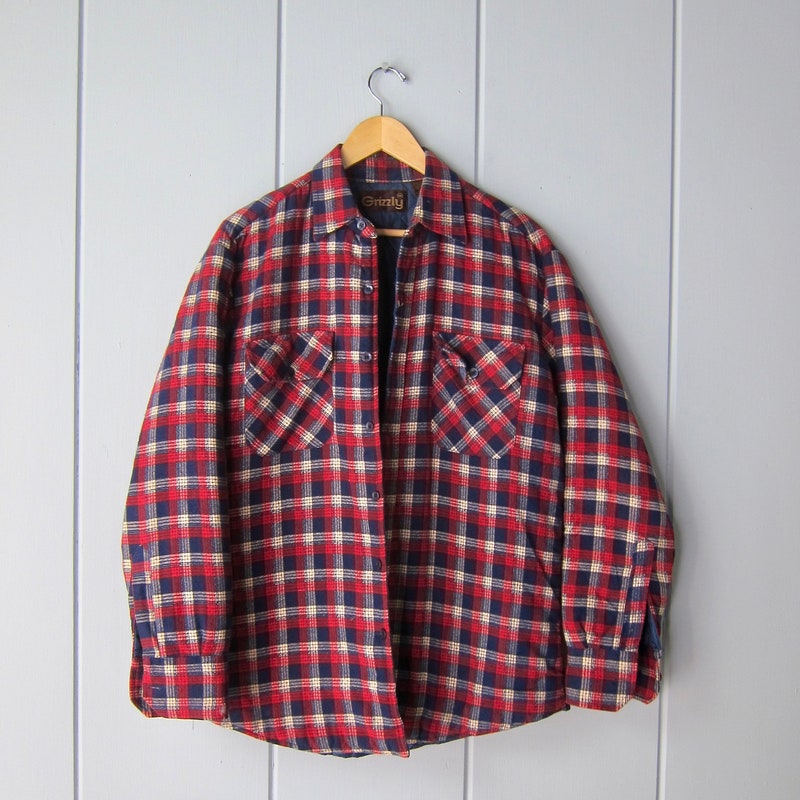 Flannel Jacket - Etsy