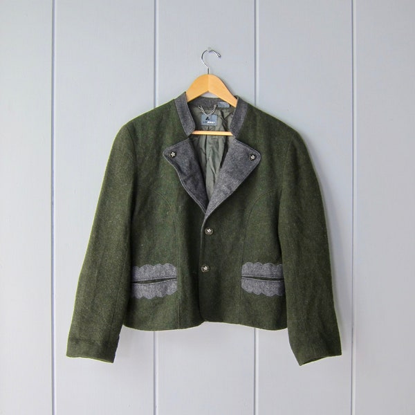 Wool Cropped Jacket - Etsy