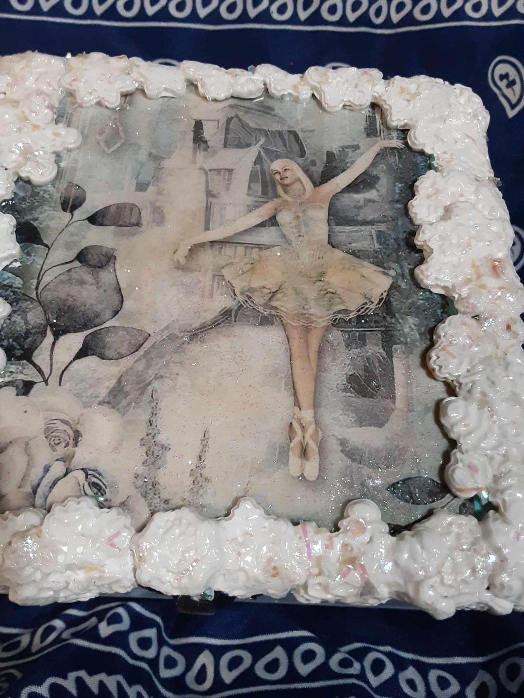 Nutcracker Swan Princess Decoupage Wooden Box - Etsy