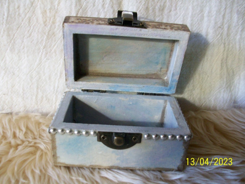 Mini Treasure Chest Trinket/keepsake Wooden Box - Etsy