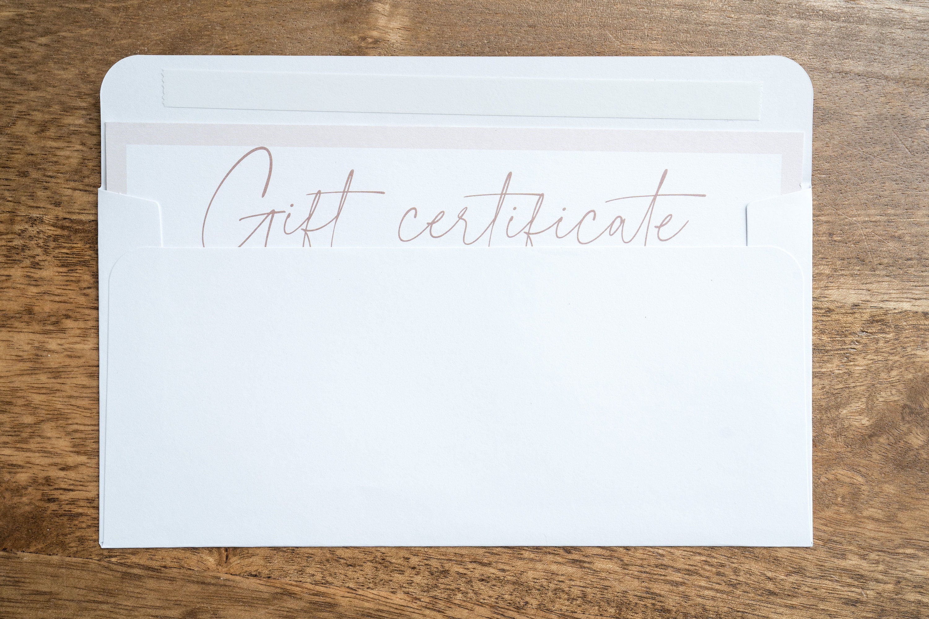 25 Blank Gift Certificate Vouchers for Small Business - Etsy