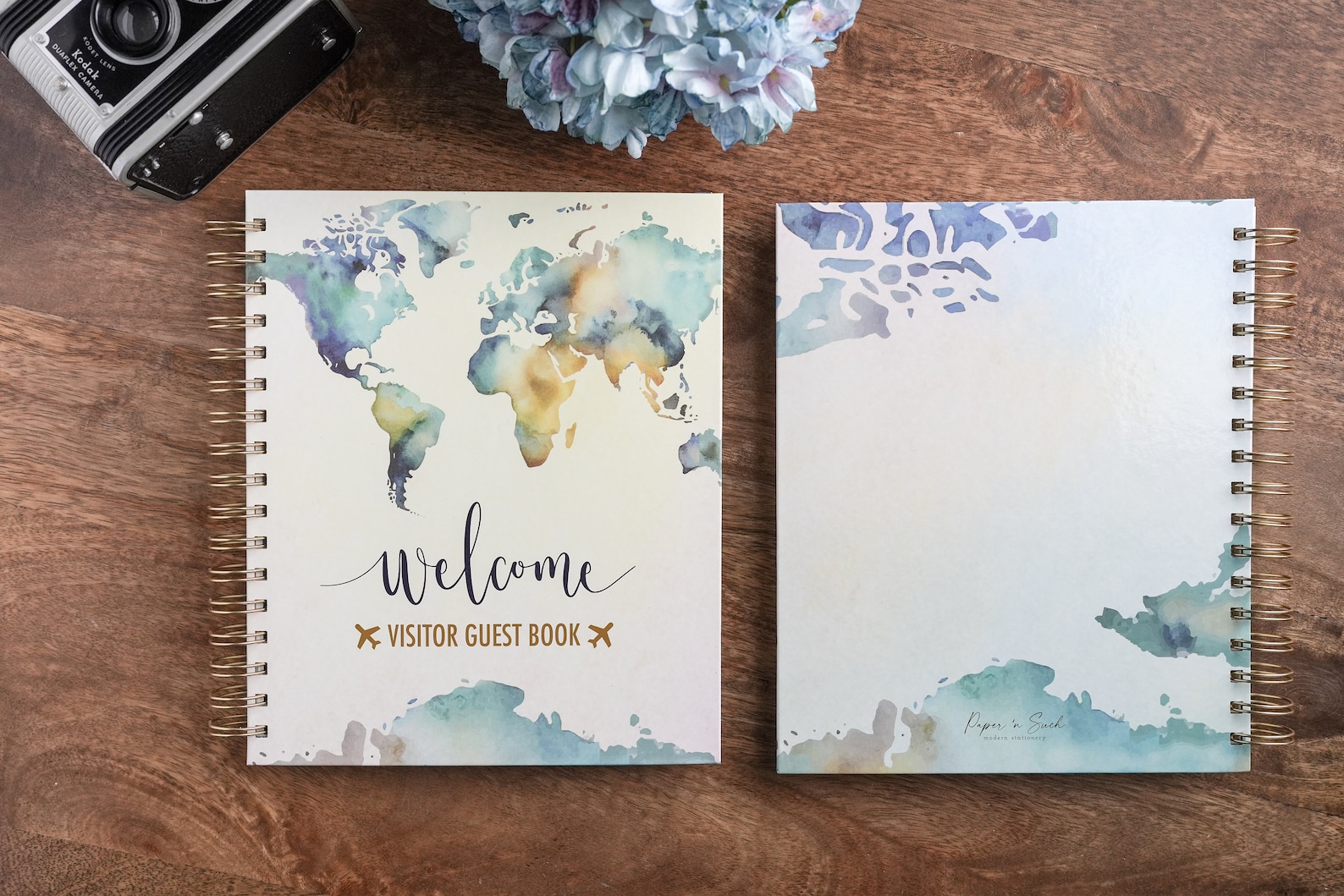 Short Term Rental Visitor Guest Book Spiral Binding Airbnb Log Journal ...