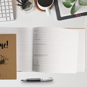 Cabin Vacation Rental Guest Book for Short Term Rental Hardcover Book ...