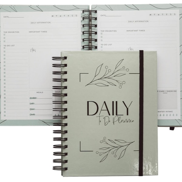 Daily Checklist Notebook - Etsy