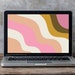 2 Boho Digital Desktop Wallpaper - Abstract Minimalist Computer/pc ...