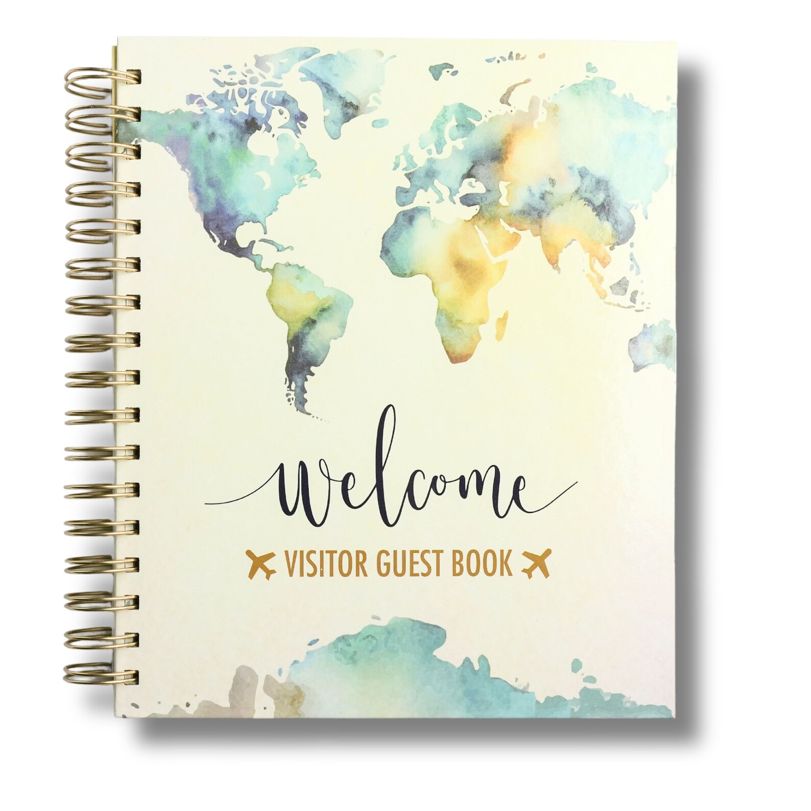 Short Term Rental Visitor Guest Book Spiral Binding Airbnb Log Journal ...