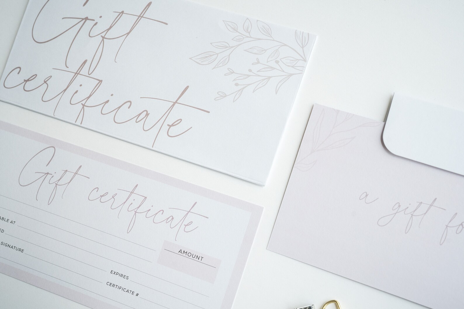25 Blank Gift Certificate Vouchers for Small Business - Etsy
