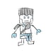 Zane Puppet Sticker - Etsy