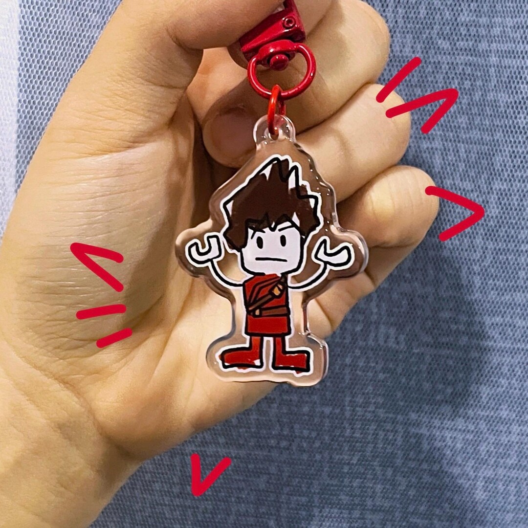 Kai Puppet Keychain - Etsy