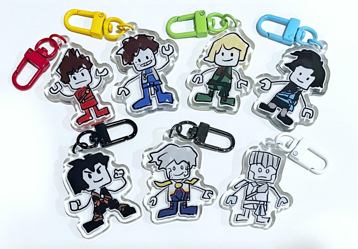 Kai Puppet Keychain - Etsy