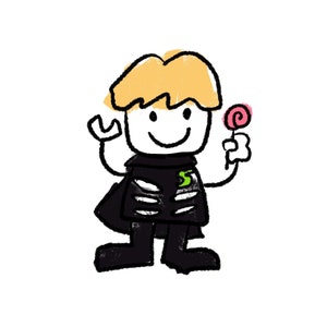 Kid Lloyd Puppet Sticker - Etsy