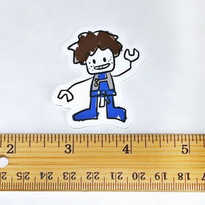 Ninja Puppet Sticker Set - Etsy