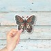 Boho Butterfly PNG Bundle | Printable Stickers | Digital Butterfly ...