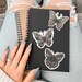 Boho Butterfly PNG Bundle | Printable Stickers | Digital Butterfly ...