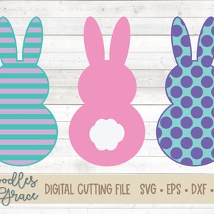 Bunny Rabbit SVG Cut File | Easter Bunny Svg | Easter Basket Svg | Kids ...