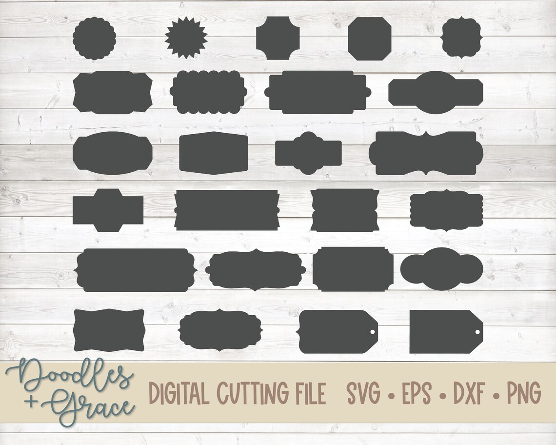 Labels SVG Tags Svg Kitchen Labels Svg Pantry Labels Svg - Etsy