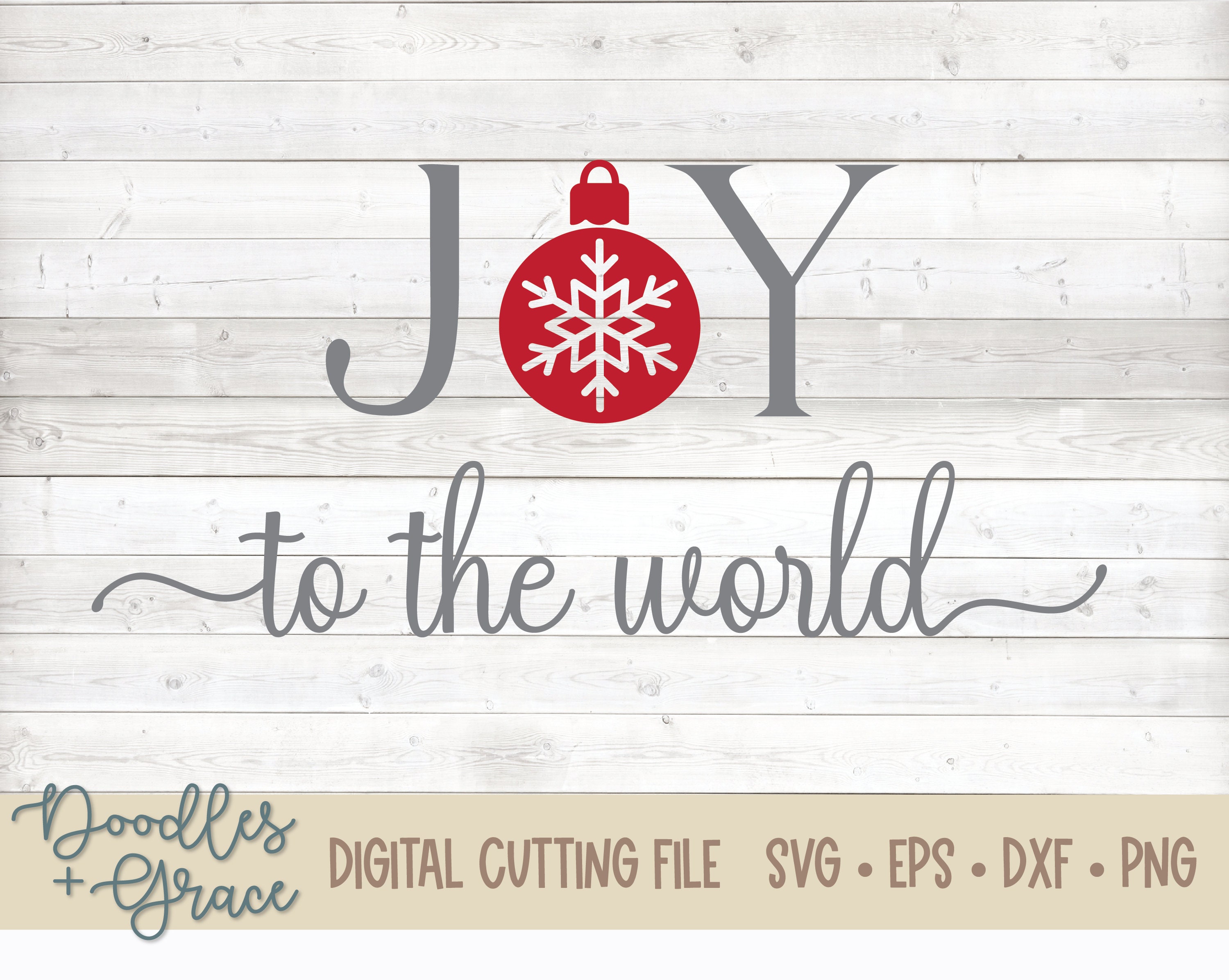 Joy to the World SVG | Christmas SVG | Rustic Christmas SVG | Christmas ...