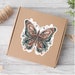 Boho Butterfly PNG Bundle | Printable Stickers | Digital Butterfly ...