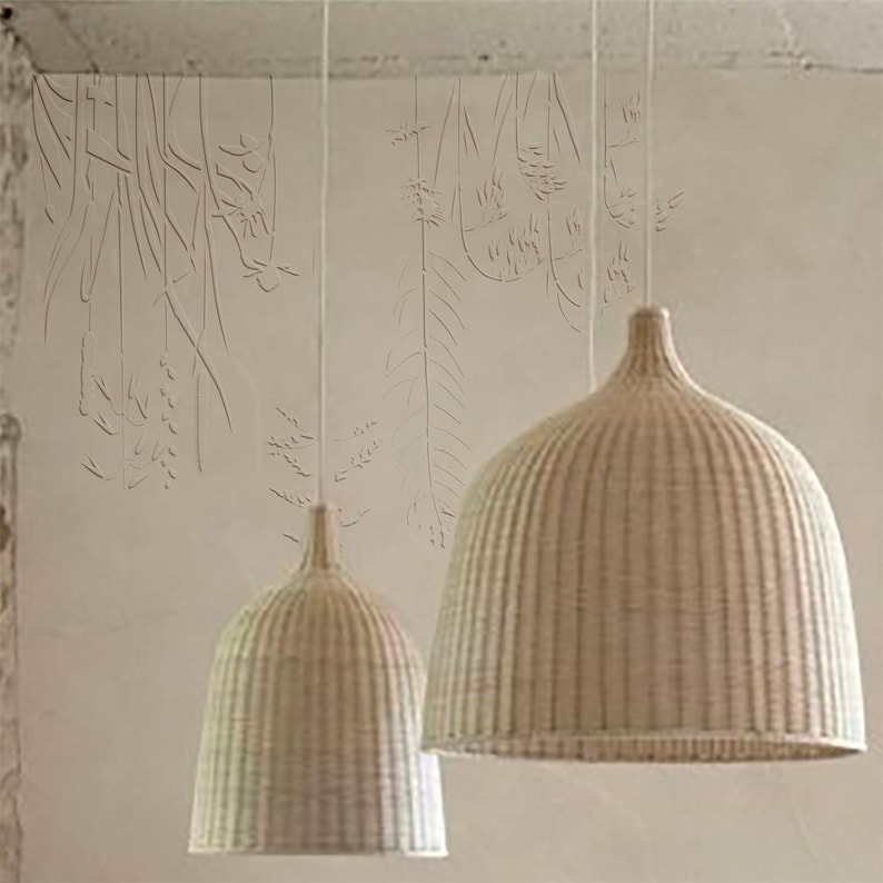 Reed Wall Stencil, Reeds Wall Stencil, Grass Blades, Reeds Stencil ...
