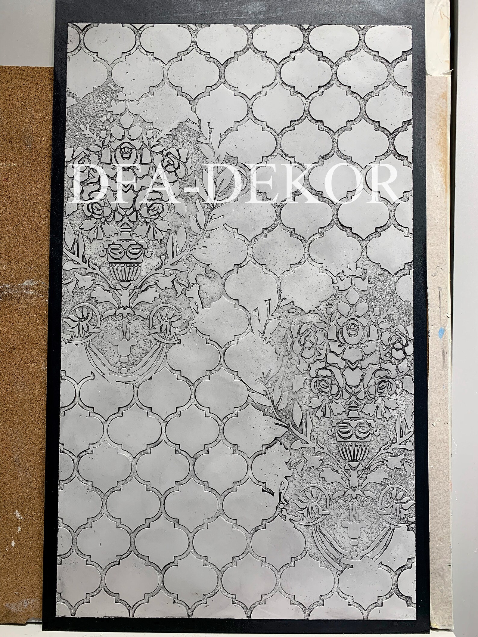 Bedroom Damask Decor, Homw Decor, Classical Damask Stencil, Reusable ...