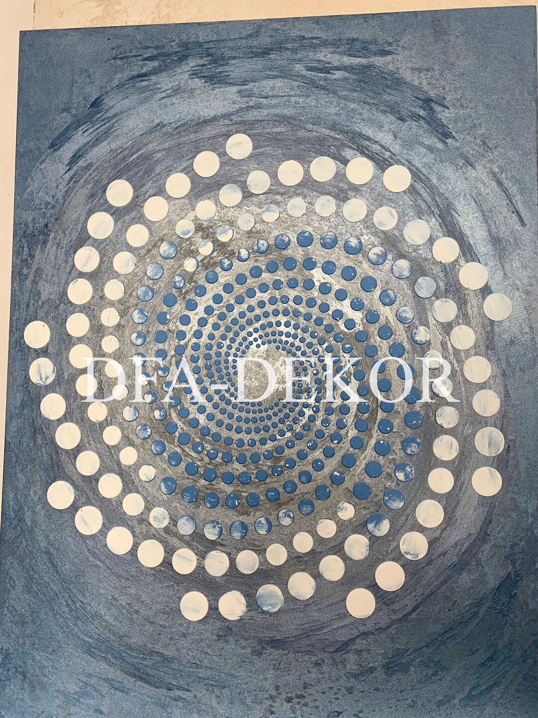 Optical Illusion Pattern Stencil, Hypnosis Spiral Stencil, Geometric ...