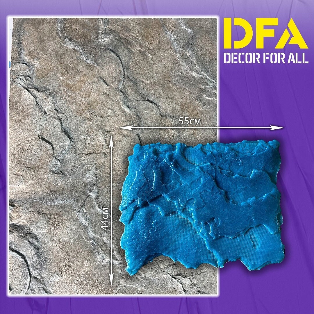 Texture Plaster Stamp, Concrete Texture Stamp Mat, Plaster Imprint Mat ...