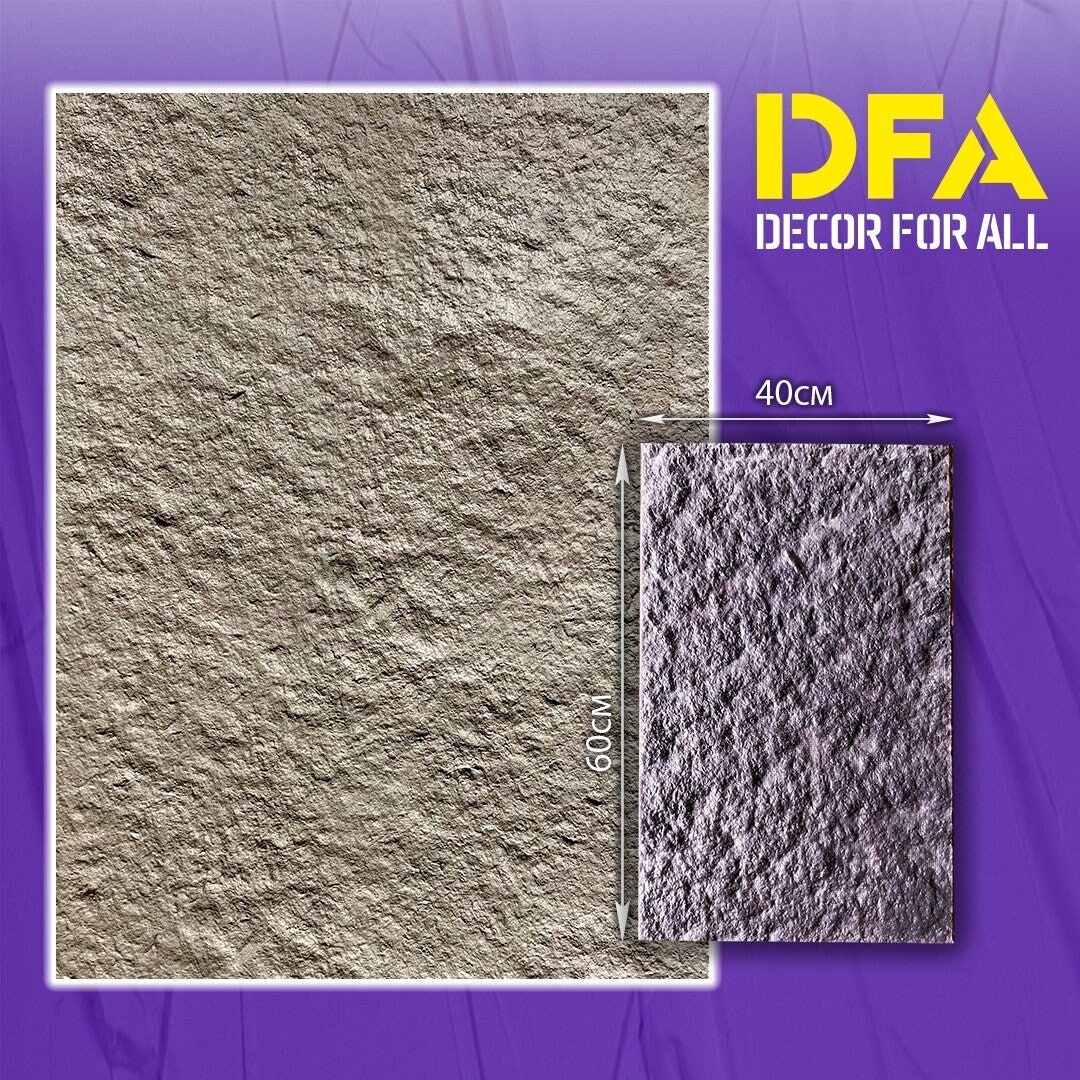 Polyurethane Concrete Stamp Mat, Plaster Texture Mat, Decorative ...