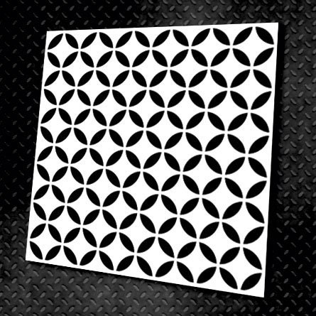 Unique Wall Stencil Scandinavian Stencil Pattern for DIY - Etsy