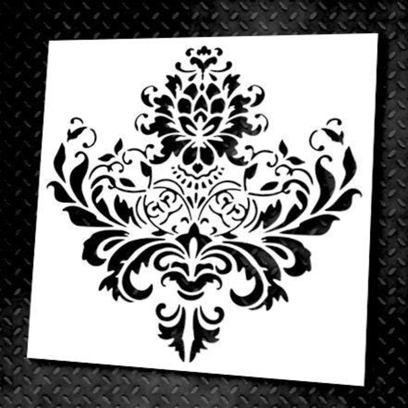Reusable Stencils for Painting, Damask Stencilwall Decor and Crafts ...