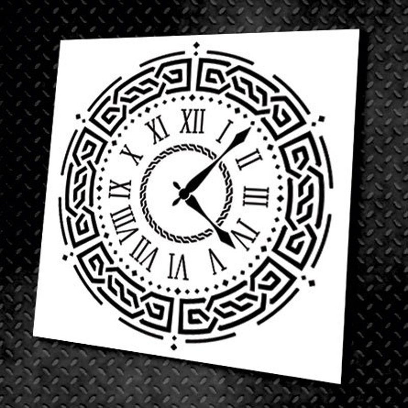 Clock Stencils - Etsy