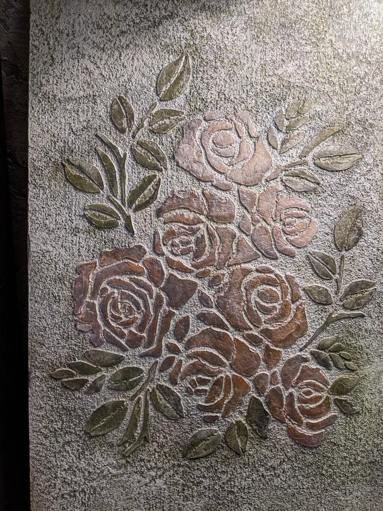 Rose Stencil Reusable Rose Stencil Art Stencil DIY Craft - Etsy