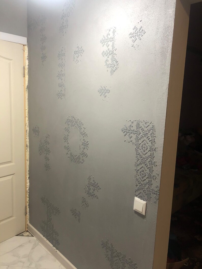 Border Stencil for Decor Craft Stencil Overlay Stencil - Etsy