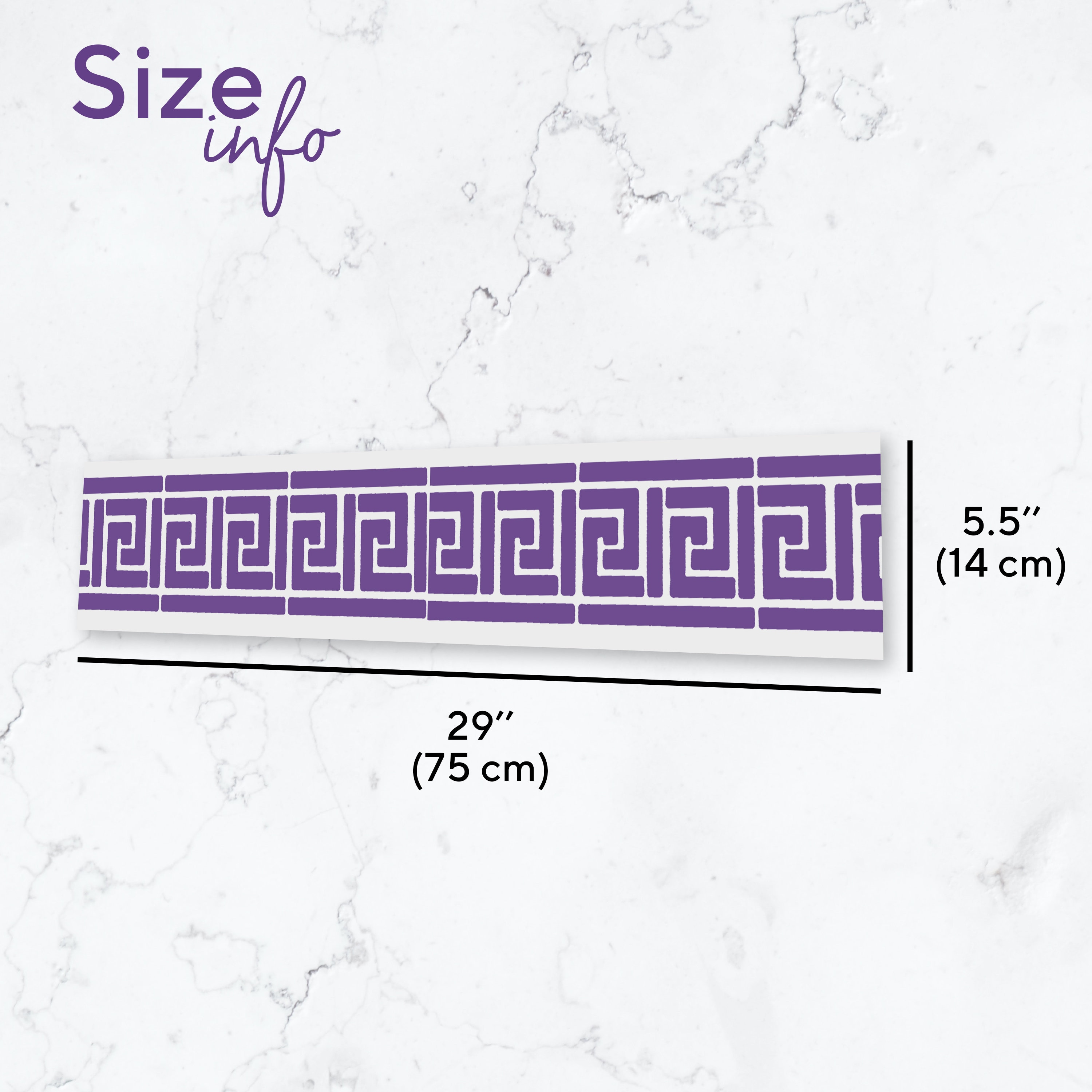 Greek Key Stencil, Art Deco Greek Pattern Template, Stencils of a Greek ...
