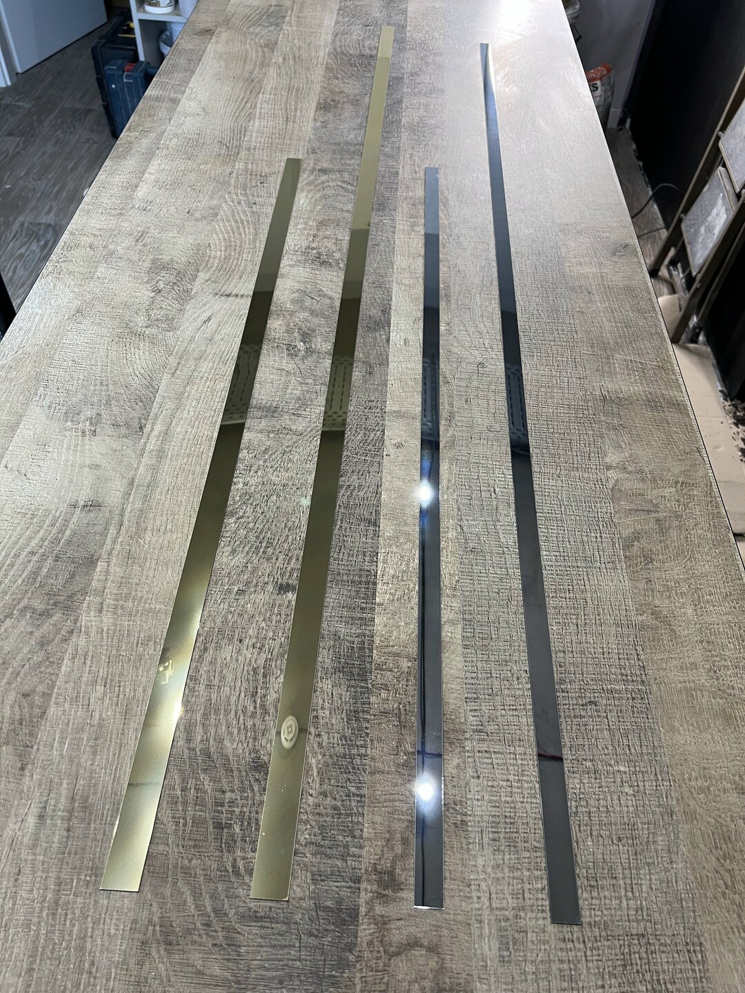 Silver Wall Paneling, Shiny Silver Wall Molding, Silver Wall Molding ...