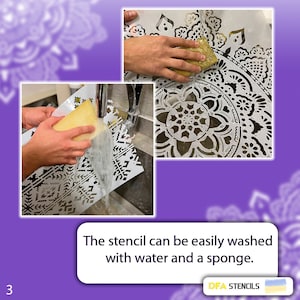 Wheat Stencil, Reusable Plastic Wall Stencil, Sheaf of Wheat Stencils ...