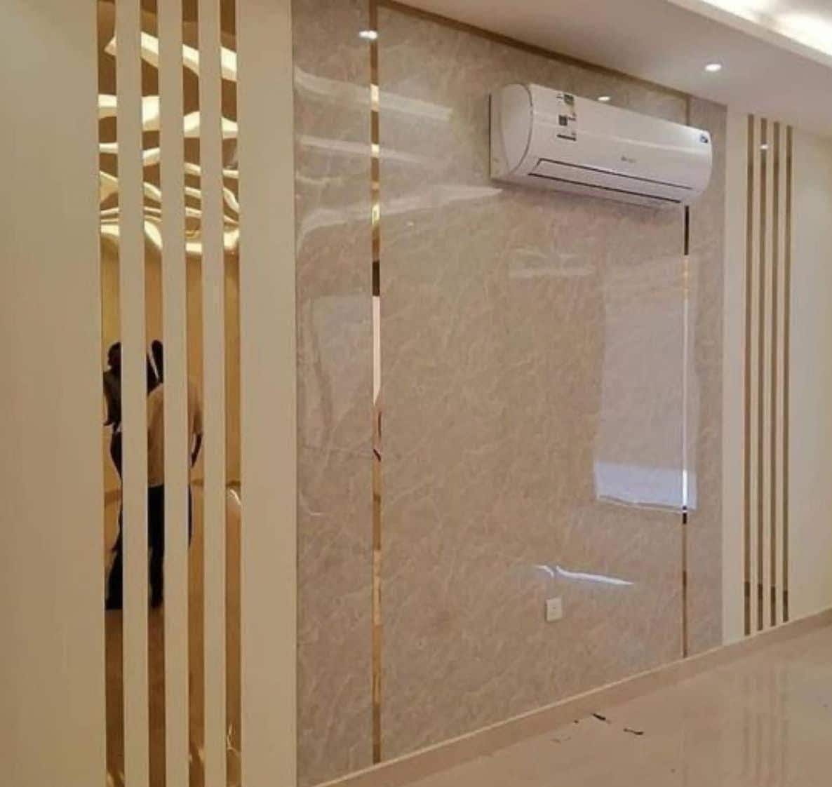 Gold Wall Molding Strips, Shiny Decorative Gold Trim, Mirror Gold Wall ...