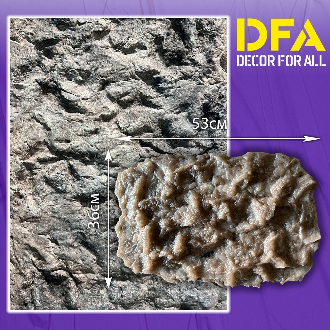 Texture Plaster Stamp, Concrete Texture Stamp Mat, Plaster Imprint Mat ...