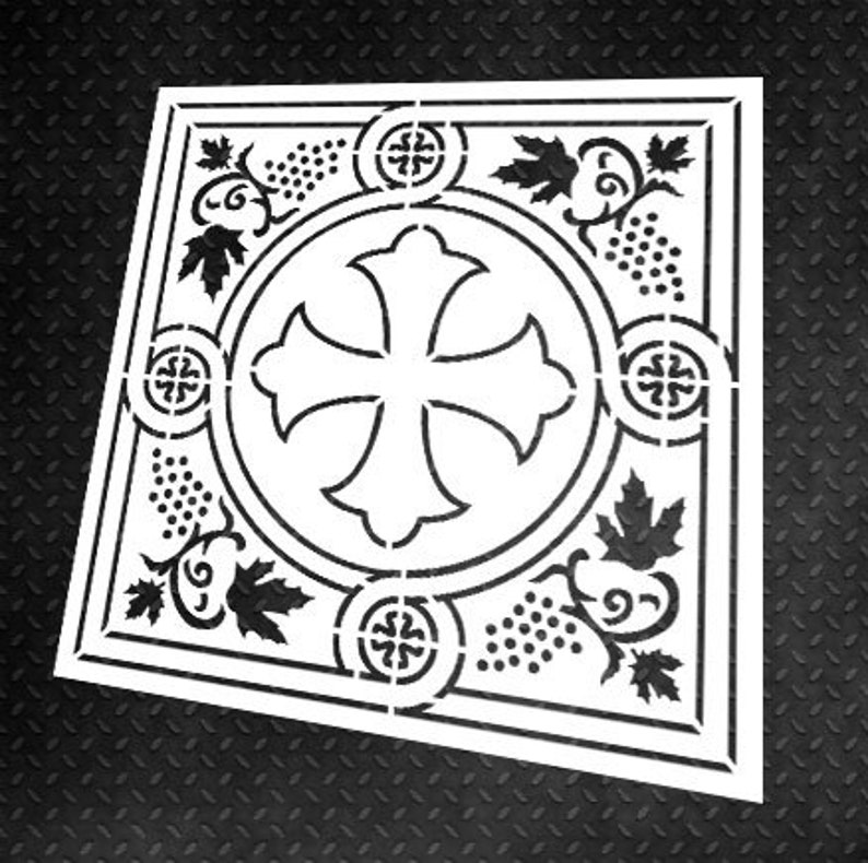 Cross Stencil Decorations Stencils Reusable Stencils for Wall - Etsy