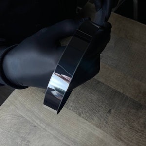 Mirror Lines, Silver Stripes Mirror Wall Decor Sticker, Glamorous Wall ...