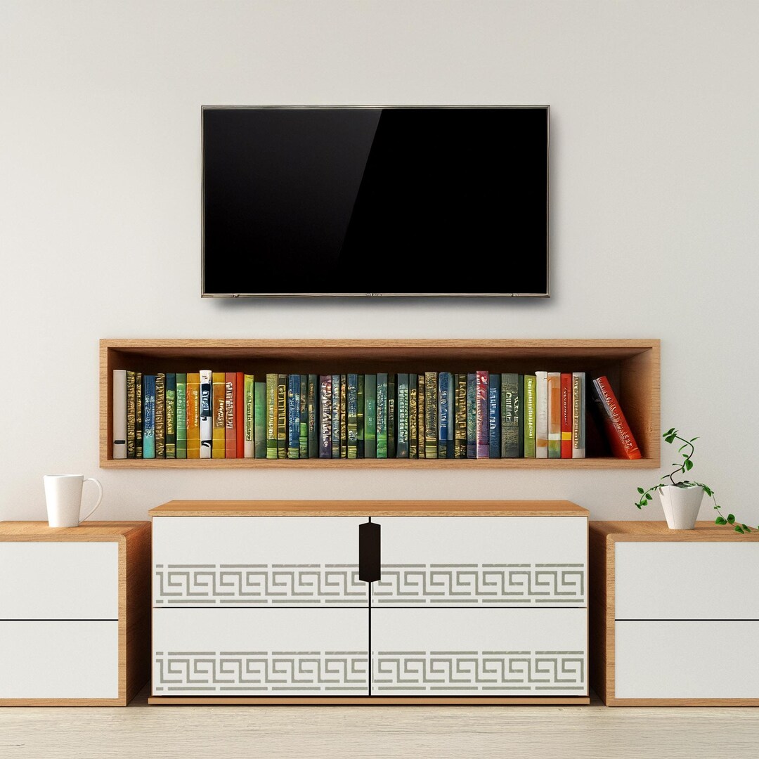 Furniture Stencil, Reusable Stencil, Stencils for Mirrors, Border ...