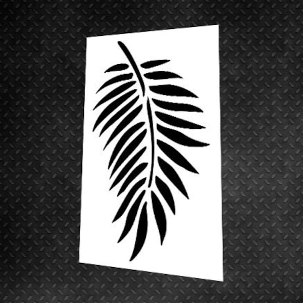 Large Banana Leaf Stencil - Etsy