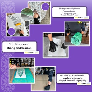 Geometric Floor Stencils, Upgrade Flooring Design, Stylish Alternative ...