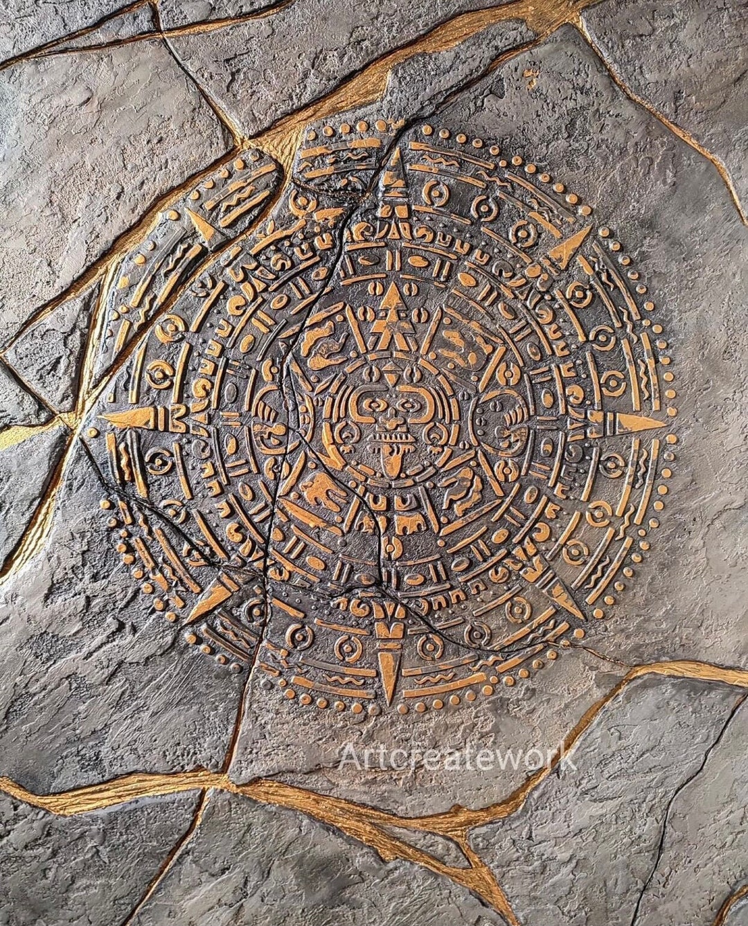 Round Wall Stencil, Wall Stencil Pattern, Reusable DIY Craft Mylar ...