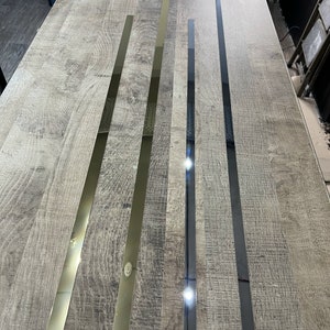 Strips Wall Decor, Stripes Mirror Wall Line, Silver Lines Mirror ...